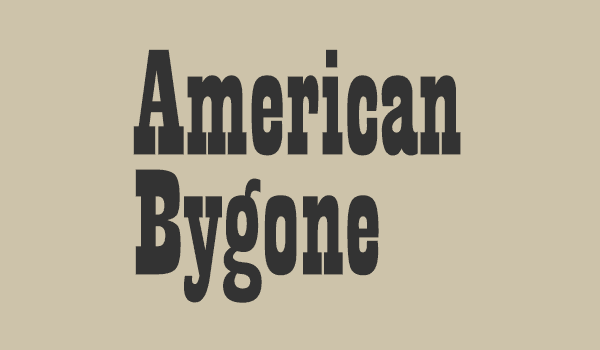 American Bygone